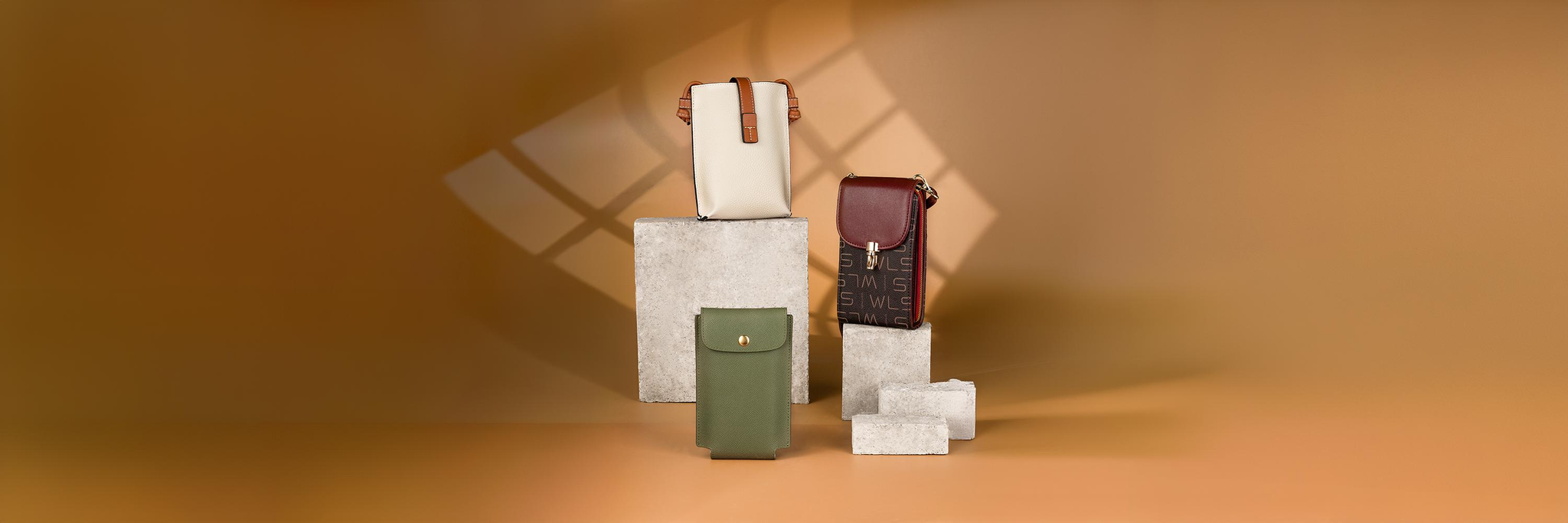 Phone Bag-Shop Leather Crossbody Phone Bags at Atelier Alain